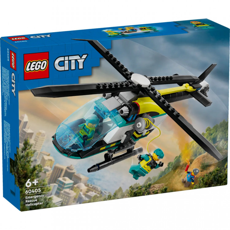 Конструктор LEGO City 60405 Аварийно-спасательный вертолет - купить в ...