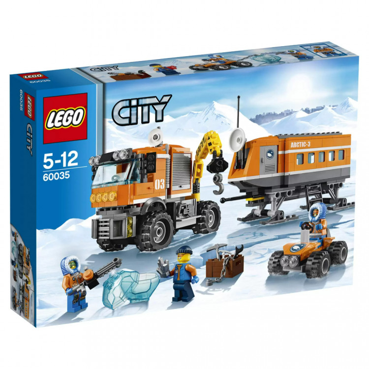Конструктор LEGO City 60035 Передвижная арктическая станция - купить в ...